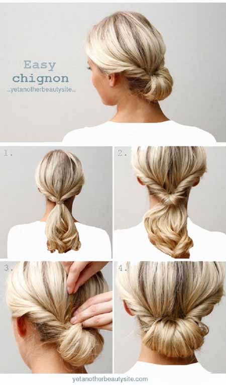 مدل موهای راحت برای خانم های پر مشغله